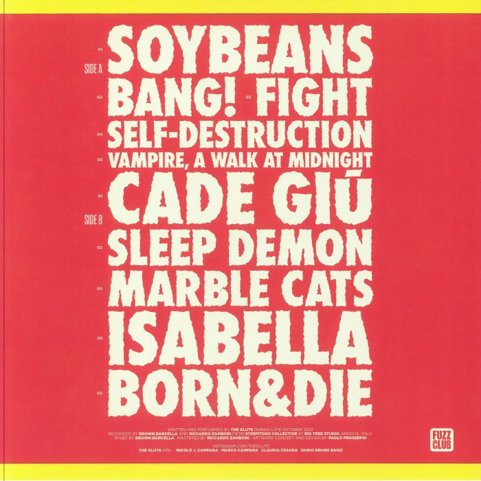 The GLUTS - Bang! Vinyl at Juno Records.