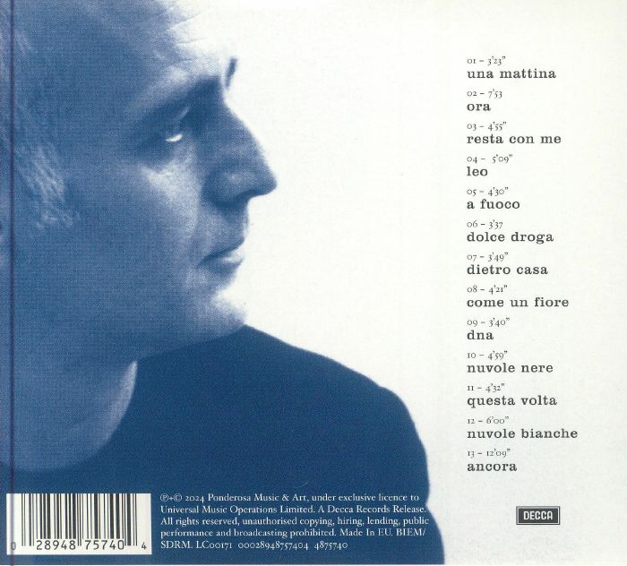 Ludovico EINAUDI - Una Mattina (20th Anniversary Edition) CD at Juno ...