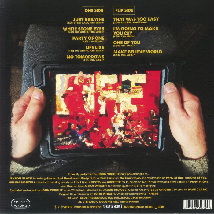 DEAD BOB - Life Like Vinyl at Juno Records.