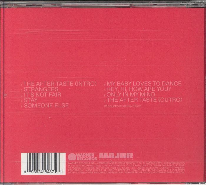 Kenya GRACE - The After Taste CD at Juno Records.