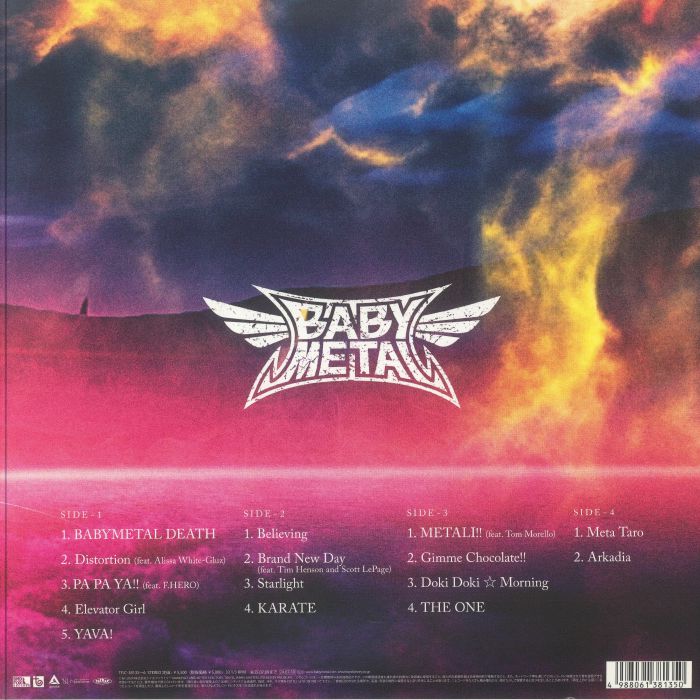 BABYMETAL - World Tour 2023-2024: Legend MM 21 Night Vinyl at Juno Records.