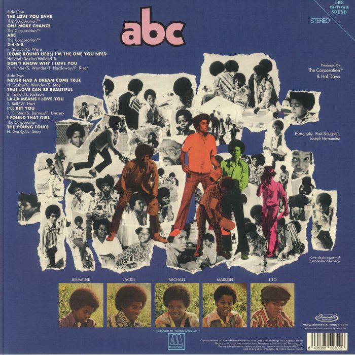 JACKSON 5 - ABC (reissue) Vinyl at Juno Records.