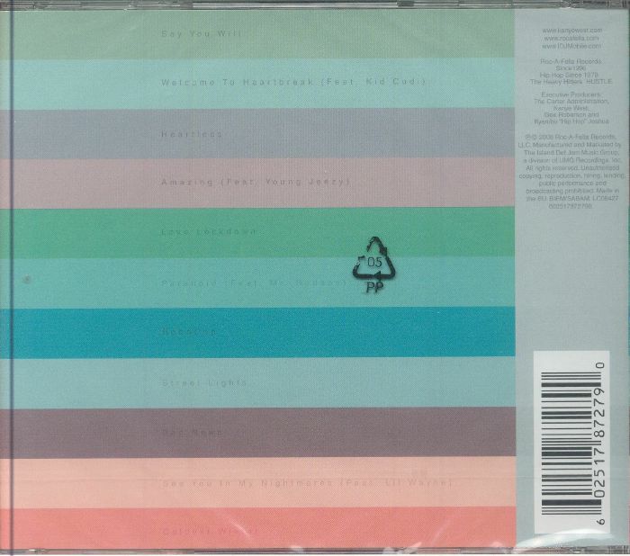 Kanye WEST - 808s & Heartbreak CD at Juno Records.