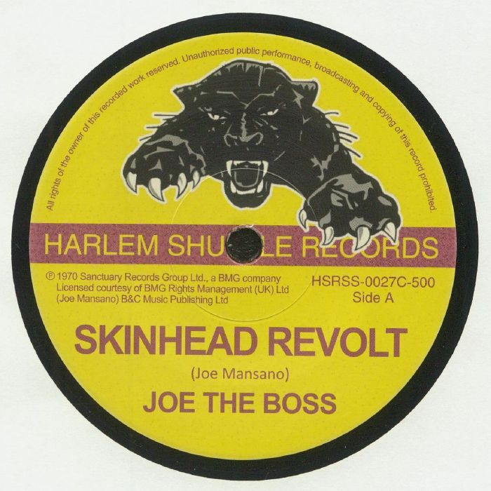 JOE THE BOSS - Skinhead Revolt Vinyl at Juno Records.