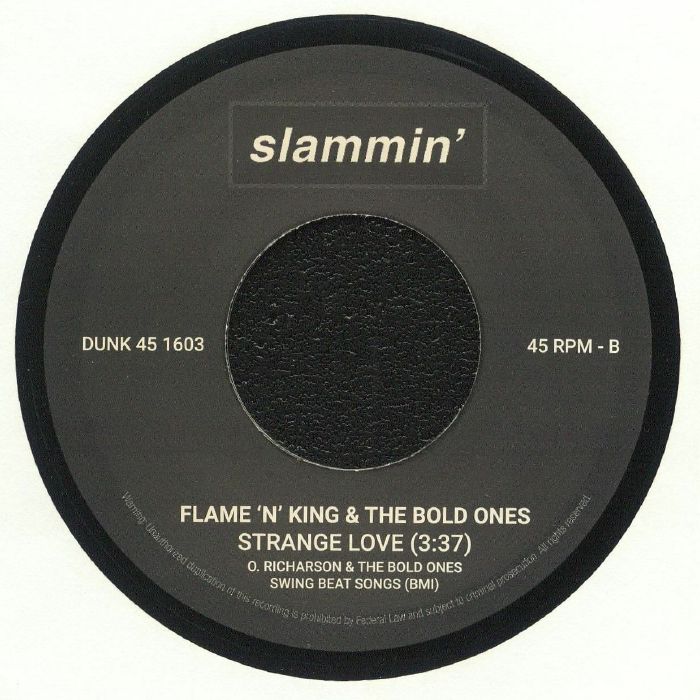 FLAME 'N' KING/THE BOLD ONES - Ho Happy Day Vinyl at Juno Records.