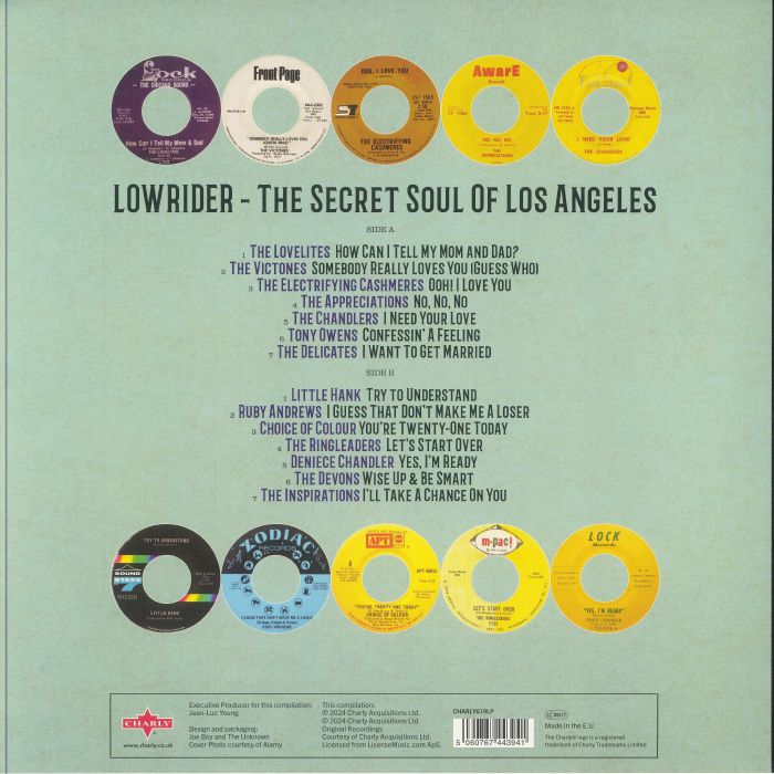 VARIOUS - Lowrider: Secret Soul Of Los Angeles Vinyl at Juno Records.