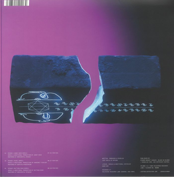 LOST SOULS OF SATURN - Reality Hacked Part 1 Vinyl at Juno Records.