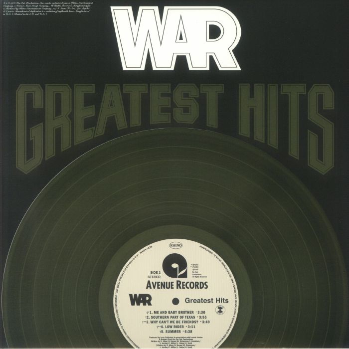 WAR - Greatest Hits (reissue) Vinyl at Juno Records.