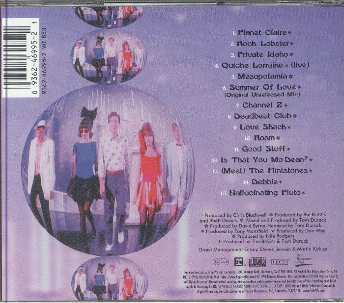 The B52s - Time Capsule: Greatest Hits CD at Juno Records.