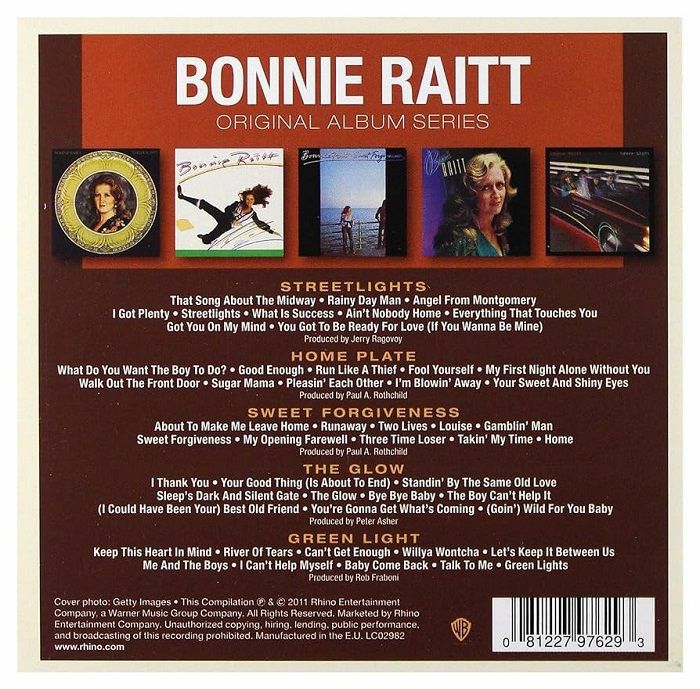 Bonnie RAITT - Original Album Series CD at Juno Records.