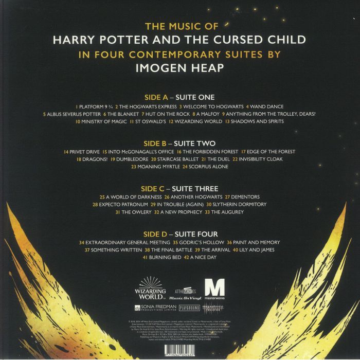 Imogen HEAP - Music Of Harry Potter & The Cursed Child Pt 1 & 2 ...