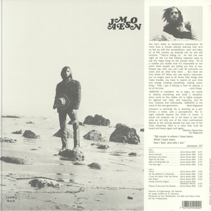 JAMESON - Color Him In Vinyl at Juno Records.