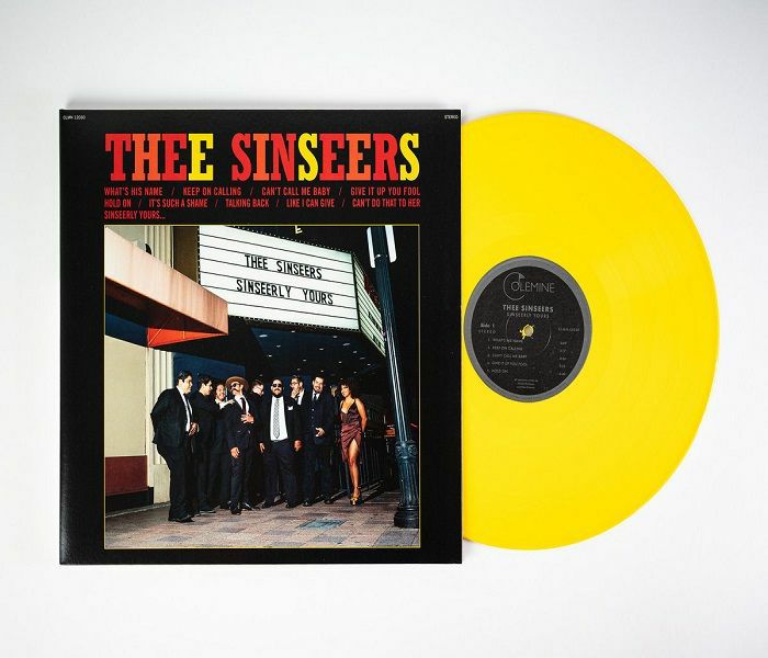 THEE SINSEERS - Sinseerly Yours Vinyl at Juno Records.