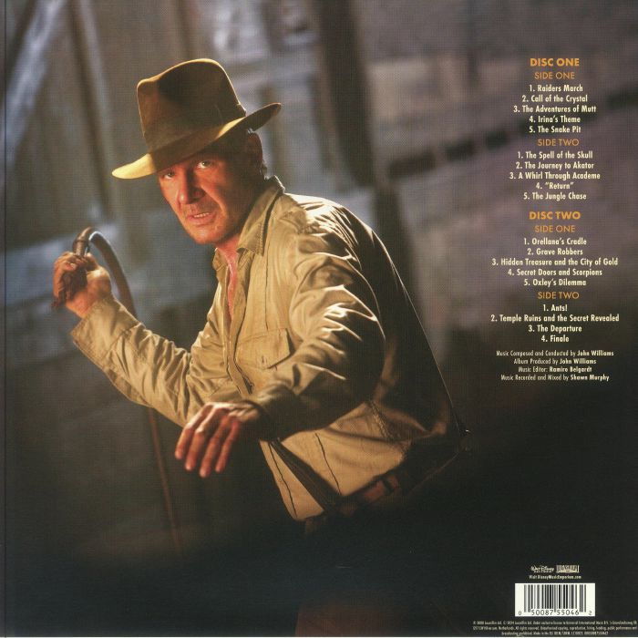 John WILLIAMS - Indiana Jones & The Kingdom Of The Crystal Skull ...