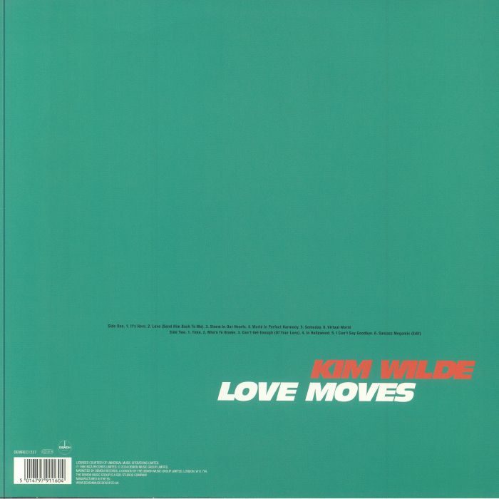 Kim WILDE - Love Moves Vinyl at Juno Records.