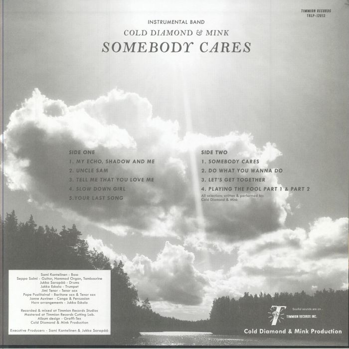 COLD DIAMOND & MINK - Somebody Cares Vinyl at Juno Records.