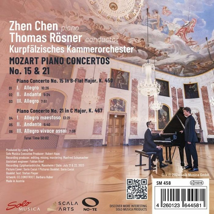 Wolfgang Amadeus MOZART/THOMAS ROSNER/ZHEN CHEN/KURPFALZISCHES ...