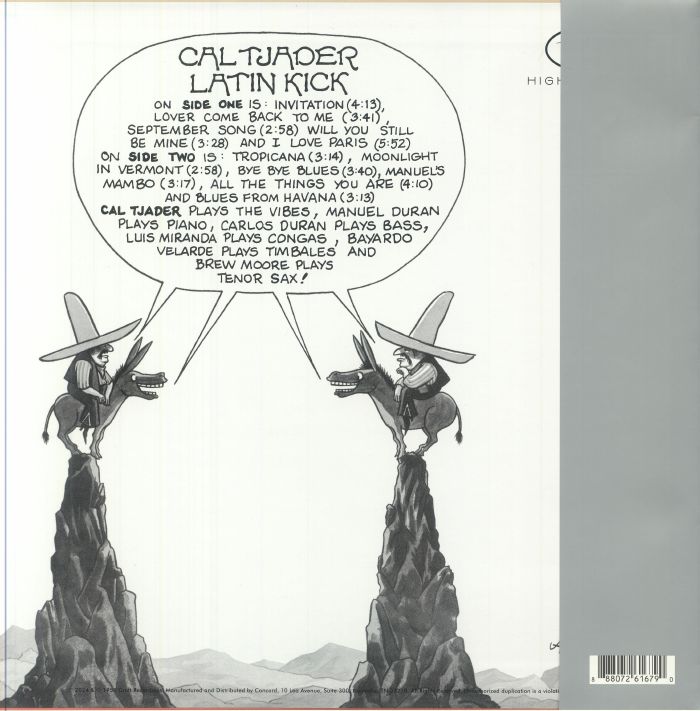 Cal TJADER - Latin Kick (reissue) Vinyl at Juno Records.
