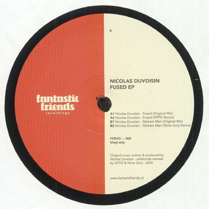 Nicolas DUVOISIN - Fused EP Vinyl at Juno Records.