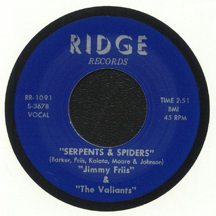 Jimmy FRIIS/THE VALIANTS - Serpents & Spiders Vinyl at Juno Records.