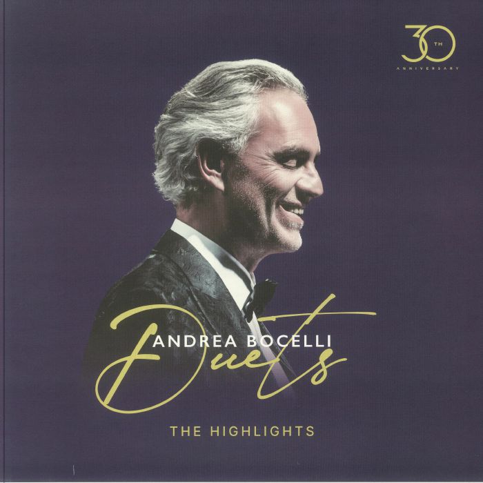 Andrea BOCELLI - Duets: The Highlights (30th Anniversary Edition) Vinyl ...