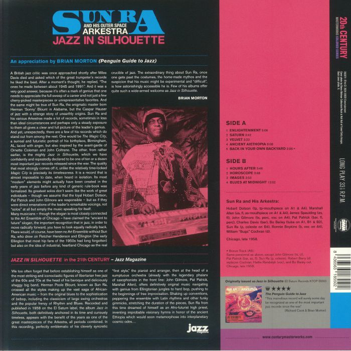 SUN RA & HIS ARKESTRA - Jazz In Silhouette (reissue) Vinyl at Juno Records.