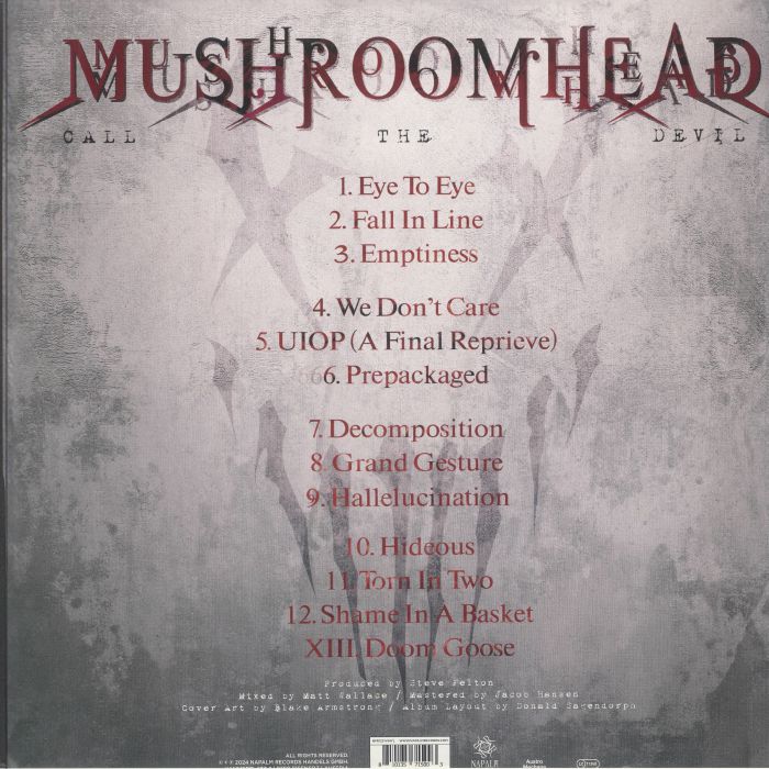 MUSHROOMHEAD - Call The Devil Vinyl at Juno Records.