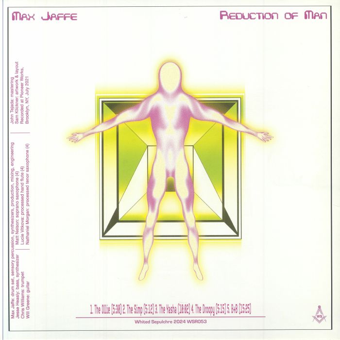 Max JAFFE - Reduction Of Man Vinyl at Juno Records.