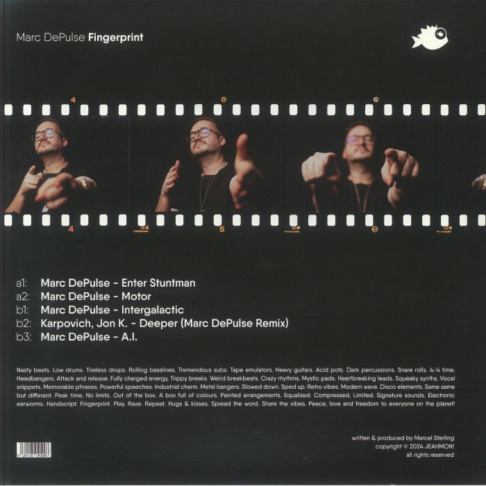 Marc DEPULSE - Fingerprint Volume 1 Vinyl at Juno Records.