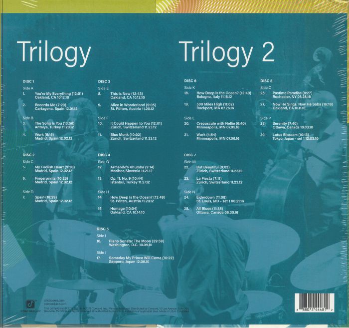 CHICK COREA TRILOGY - Trilogy (Deluxe Edition) Vinyl at Juno Records.