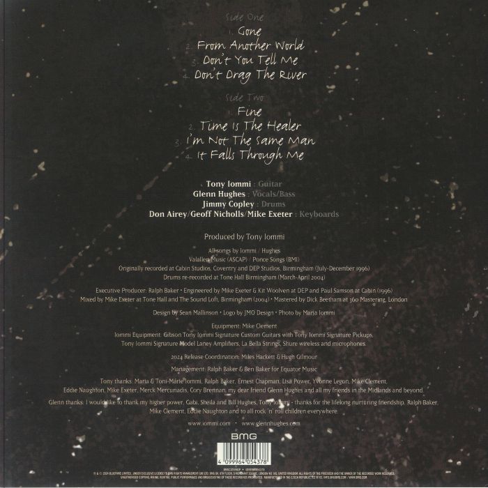 IOMMI with GLENN HUGHES - The 1996 Dep Sessions (remastered) Vinyl at ...