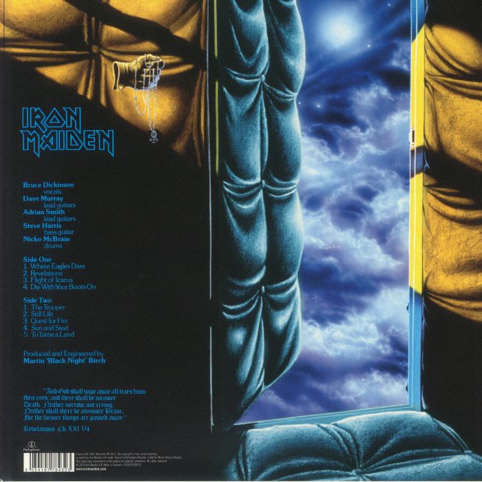 IRON MAIDEN - Piece Of Mind (reissue) Vinyl at Juno Records.