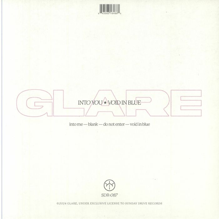 GLARE - Into You/Void In Blue (remastered) Vinyl at Juno Records.