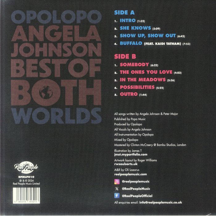 OPOLOPO/ANGELA JOHNSON - Best Of Both Worlds Vinyl at Juno Records.