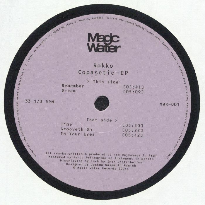 ROKKO - Copasetic EP Vinyl at Juno Records.