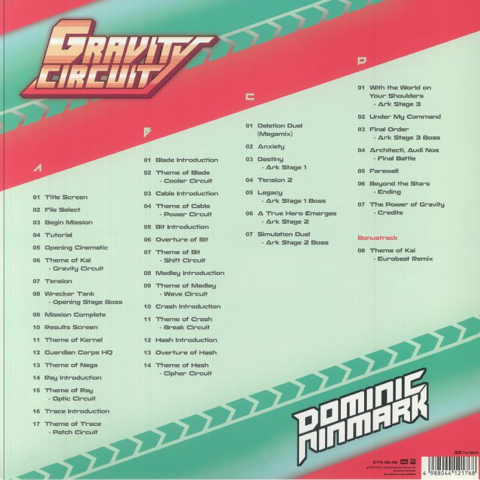 Dominic NINMARK - Gravity Circuit (Soundtrack) Vinyl at Juno Records.