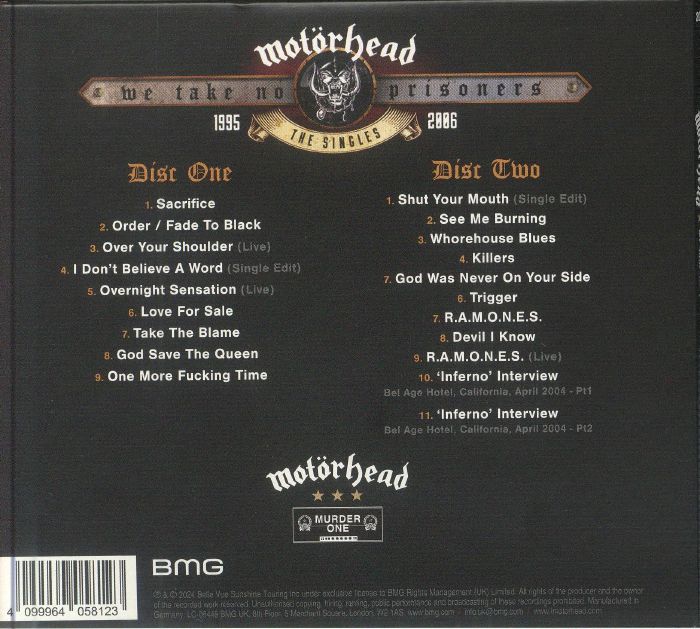 Motorhead Inferno Tour