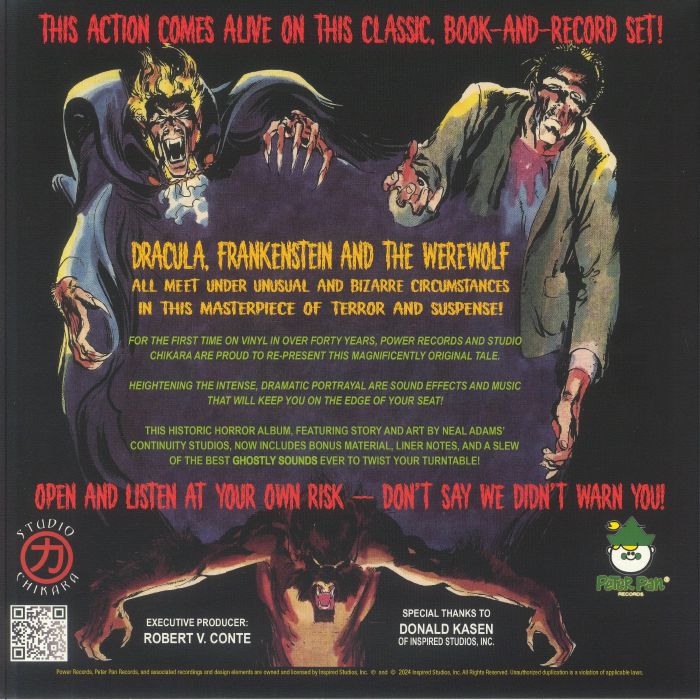 VARIOUS - A Story Of Dracula The Wolfman & Frankenstein (50th ...