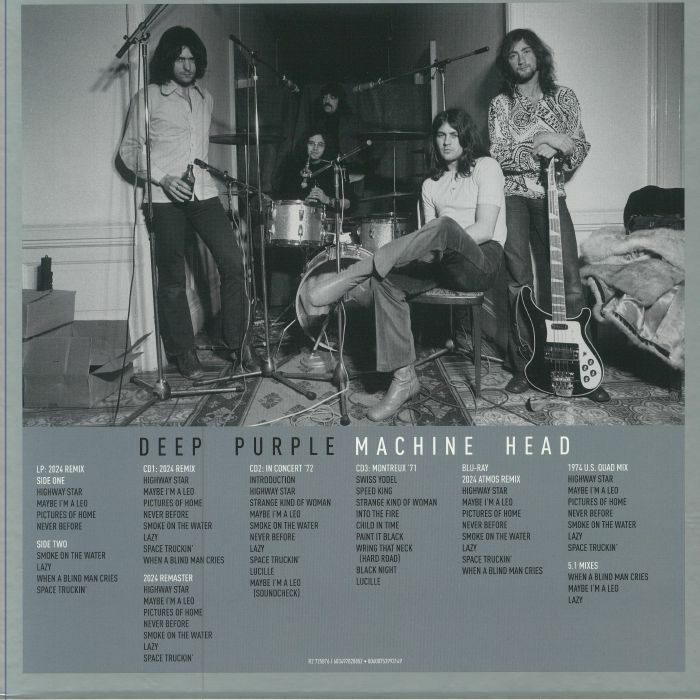 DEEP PURPLE - Machine Head (50th Anniversary Deluxe Edition) (B-STOCK) CD at Juno Records.