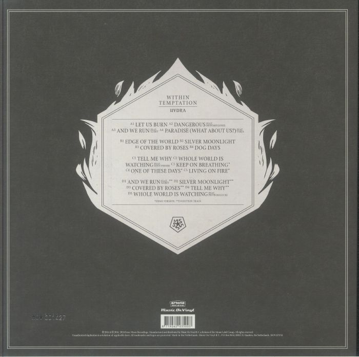 WITHIN TEMPTATION - Hydra (10th Anniversary Expanded Edition) Vinyl at ...
