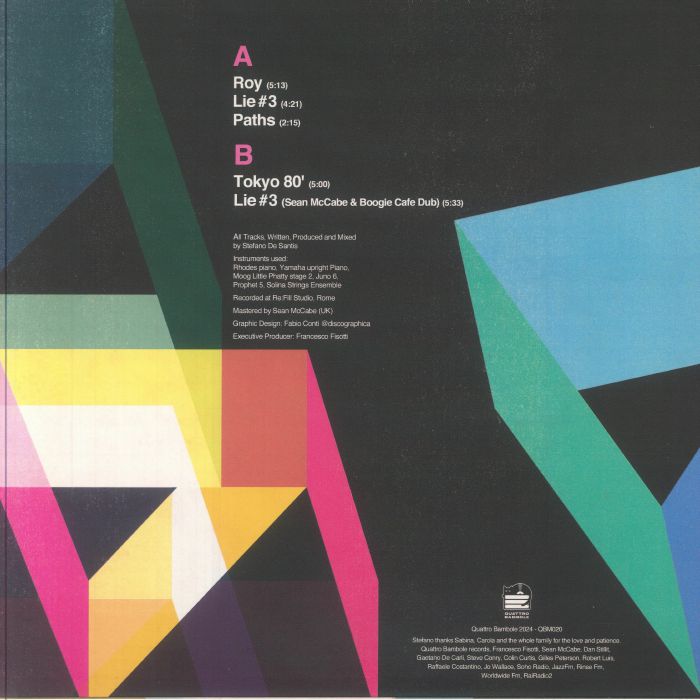 Stefano DE SANTIS - New Beginning Vinyl at Juno Records.