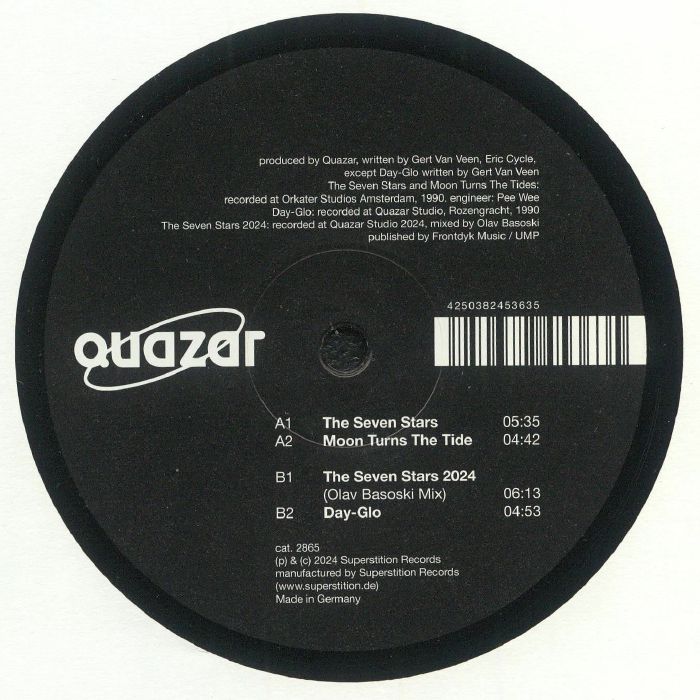 QUAZAR - The Seven Stars Vinyl at Juno Records.