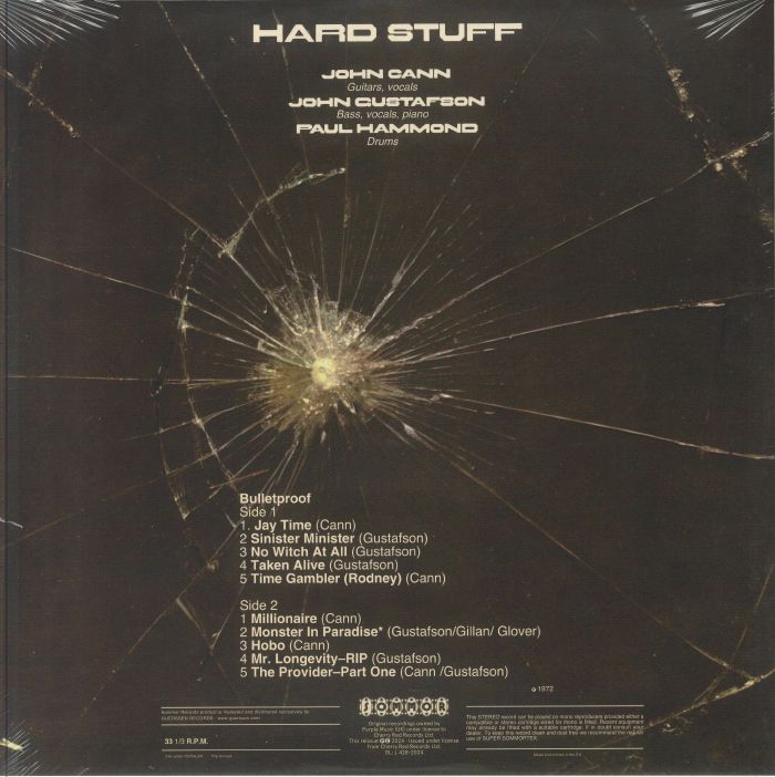 HARD STUFF - Bulletproof (remastered) Vinyl at Juno Records.
