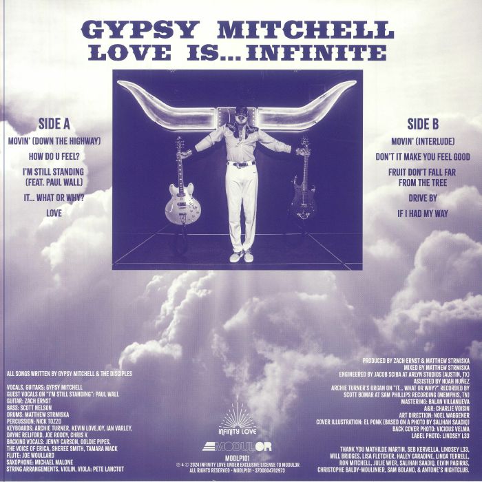 Gypsy MITCHELL - Love Is Infinite Vinyl at Juno Records.