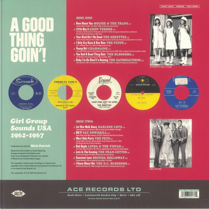 VARIOUS - A Good Thing Goin'! Girl Group Sounds USA 1962-1967 (mono ...