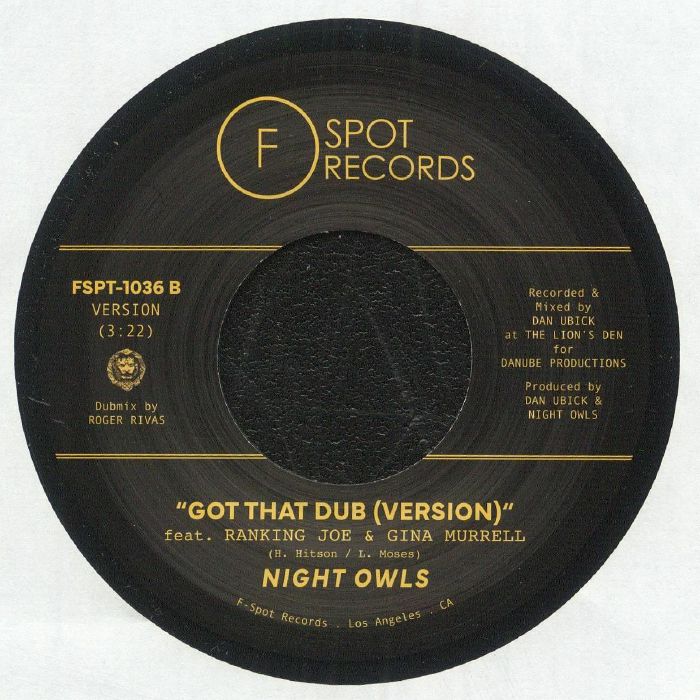 NIGHT OWLS feat GINA MURRELL/RANKING JOE - Got That Will Vinyl at Juno ...
