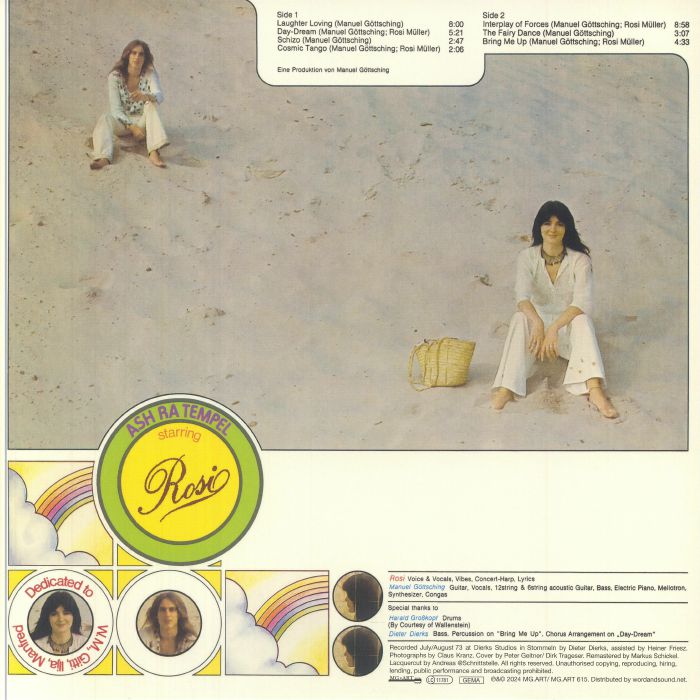 ASH RA TEMPEL - Starring Rosi (50th Anniversary Edition) Vinyl at Juno ...