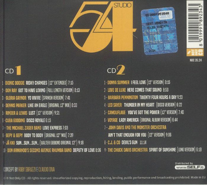 VARIOUS - 254 W 54th St New York NY 10019 United States: Music Inspired ...