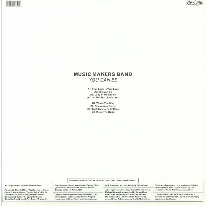 MUSIC MAKERS BAND - You Can Be Vinyl at Juno Records.