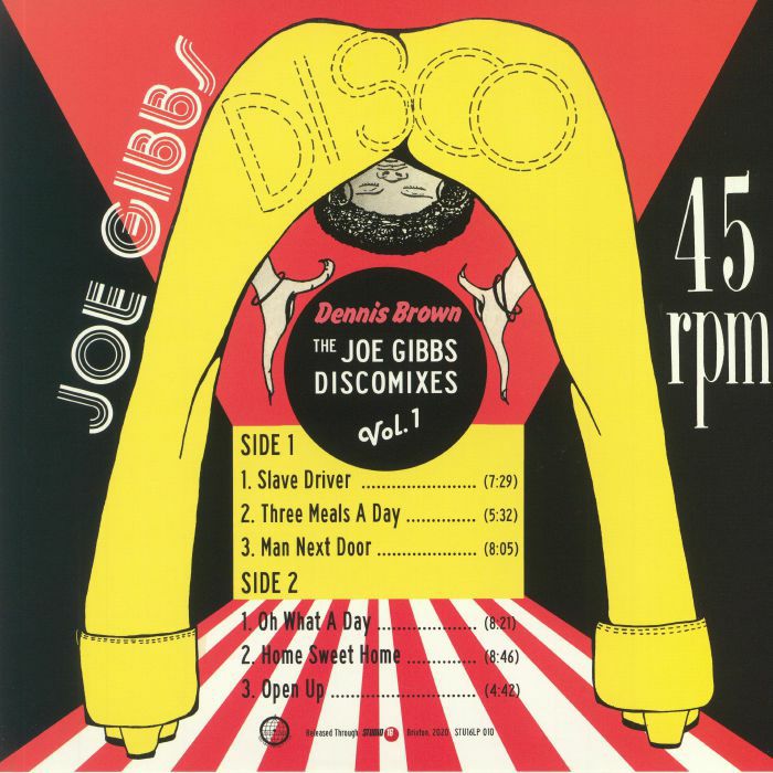 Dennis BROWN - The Joe Gibbs Discomixes Vol 1(remastered) (B-STOCK ...